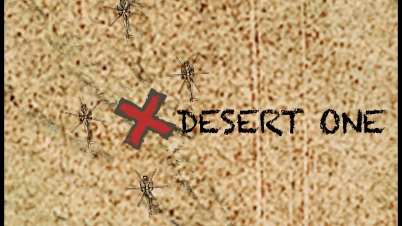 Operation Eagle Claw Map