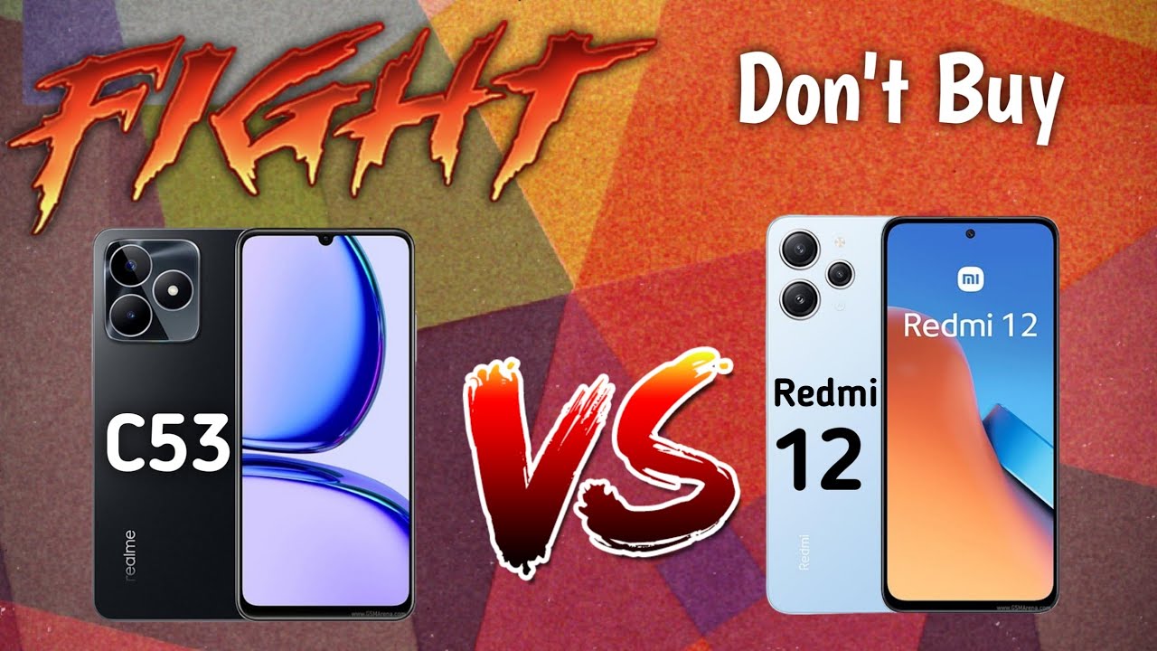 Unveiling the secrets: Realme C53 vs Xiaomi Redmi 12 Comparison - YouTube