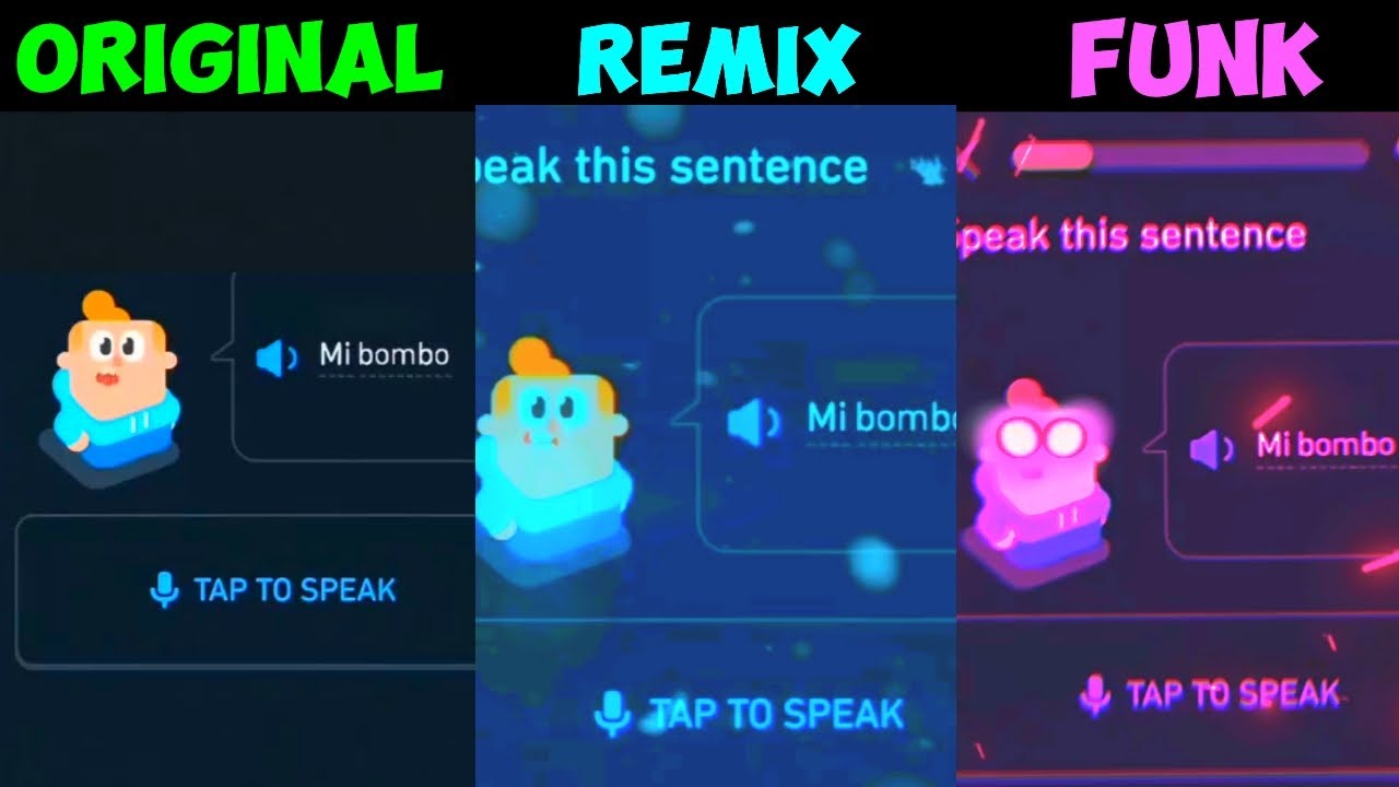 Mi Bombo Original vs Remix vs Funk - YouTube