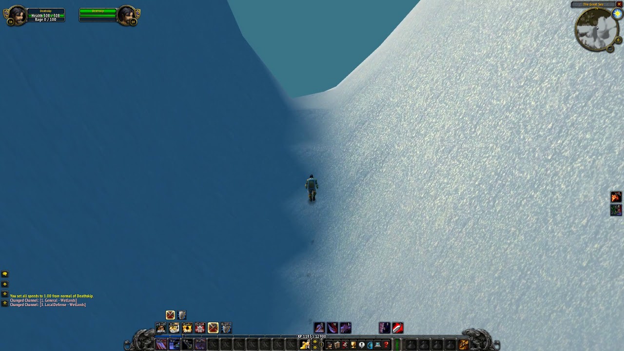 Dun Morogh to Menethil Harbor Death Skip - Classic WoW - YouTube