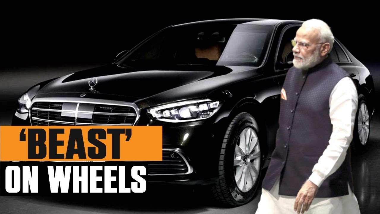 Mercedes Maybach S650 Guard joins PM Modi’s fleet! - YouTube