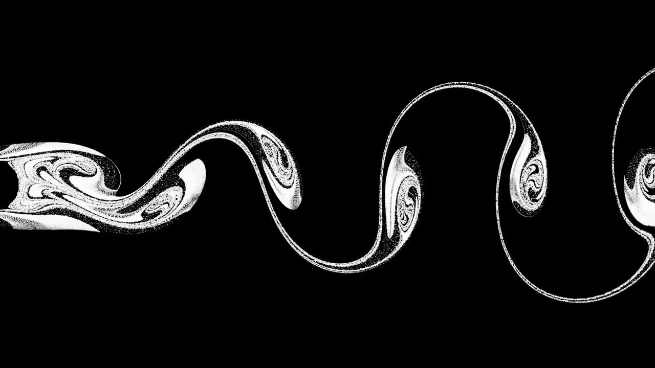 Flow past a cylinder. Von Karman vortex street. [FHD] - YouTube