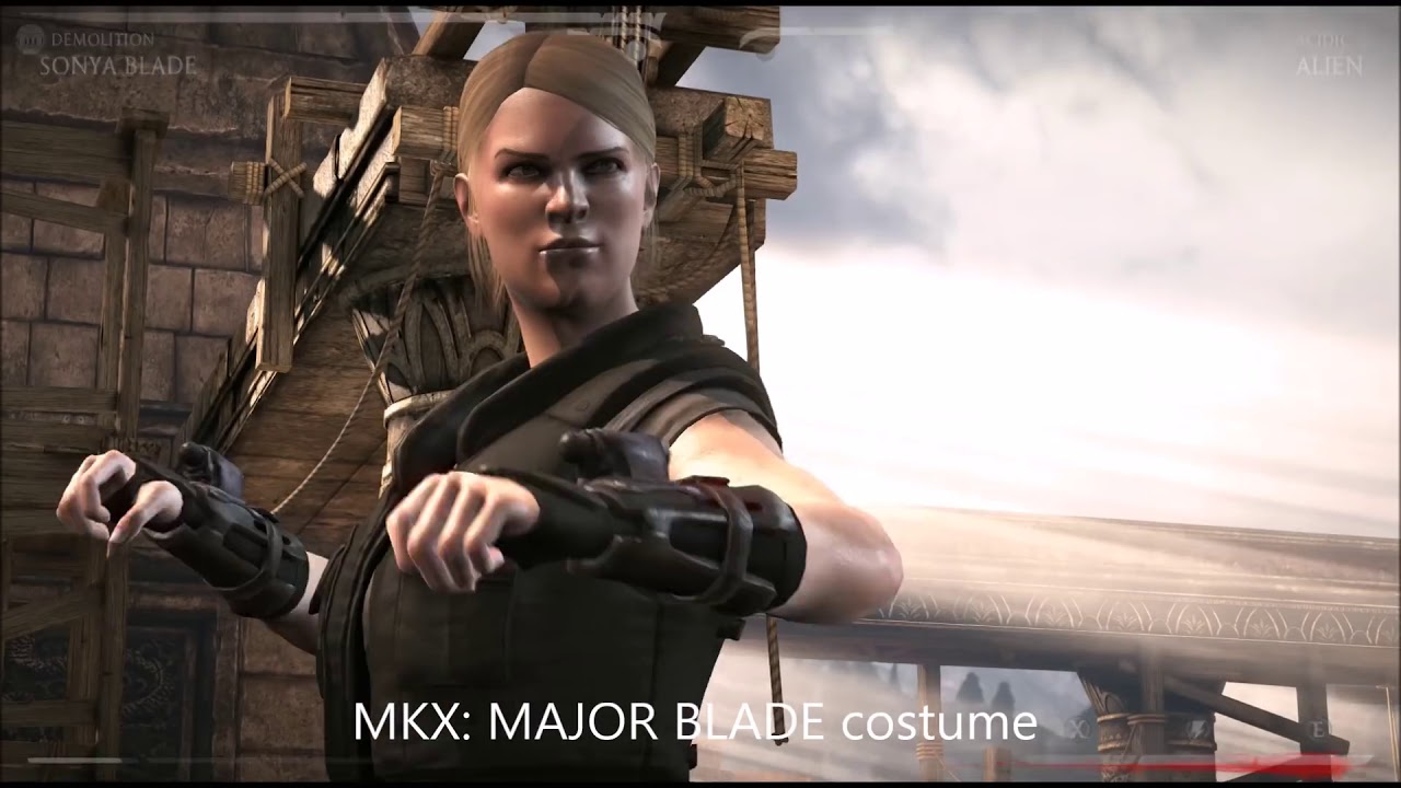 EVOLUTION SONYA APPEARANCES AND SKINS EVOLUTION MK11 In Game Mortal ...