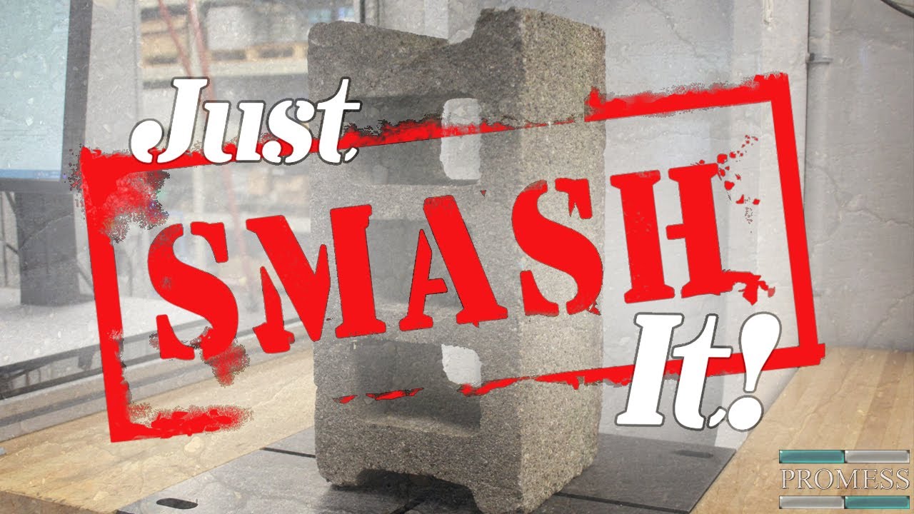 Just SMASH It! Episode #1 - How Hard is a Hard Hat? & Crushing Concrete ...