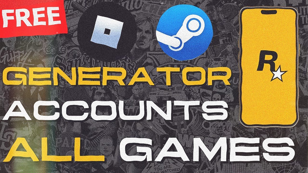 Free Generator Accounts | Steam - Rockstar - Disney | Fast And Easy To ...