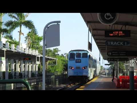 Evening Tri-Rail Railfanning - May 29, 2021 - YouTube