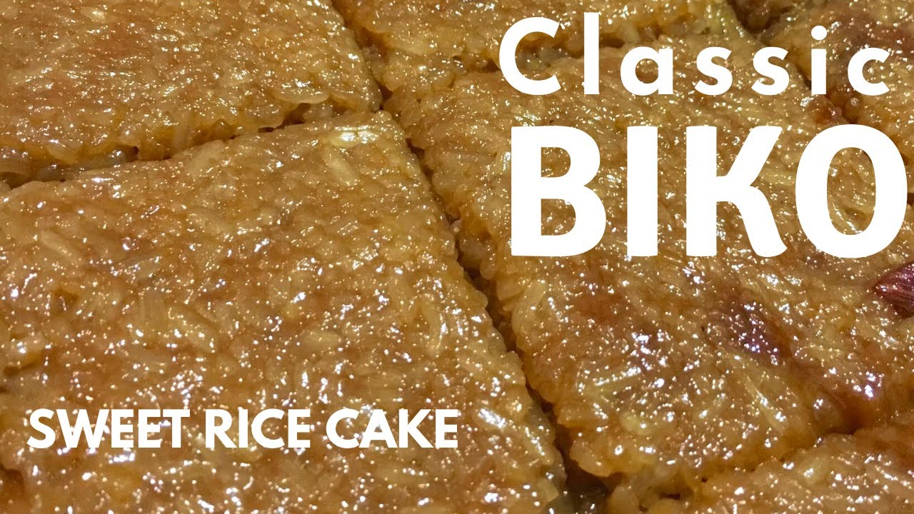 BIKO ( BISAYA STYLE ) I Simple Classic Biko - Sweet Rice Cake ...