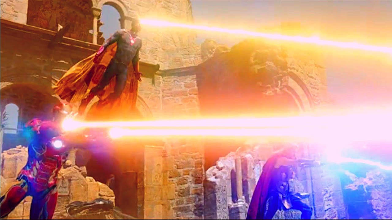 AVENGERS VS. ULTRON fight scene - YouTube
