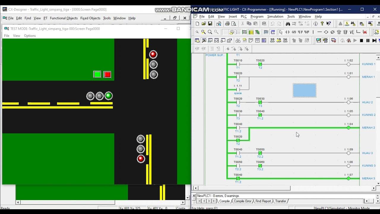 MEMPROGRAM LAMPU LALU LINTAS SIMPANG 3 CX PROGRAMMER/DESIGNER - YouTube