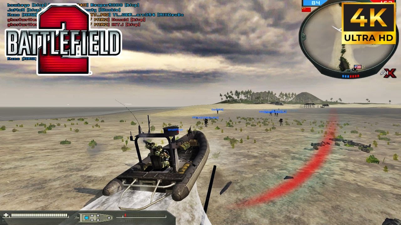 Battlefield 2 (2005) AIX Mod 50 vs 50 Full 4K gameplay - YouTube