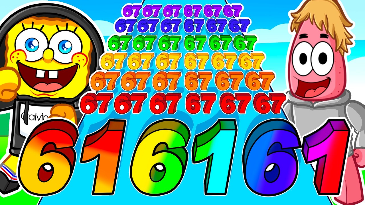 Unlocking EVERY NUMBER MEME in Number Merge?! (61 vs 67 vs 123) - YouTube