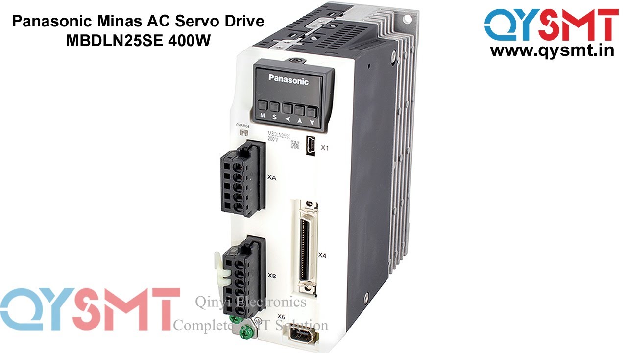 Panasonic AC Servo Drive MBDLN25SE - YouTube