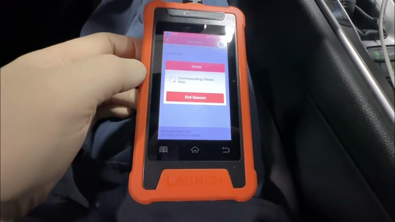 Launch x431 Elite Honda/Acura programming keys - YouTube