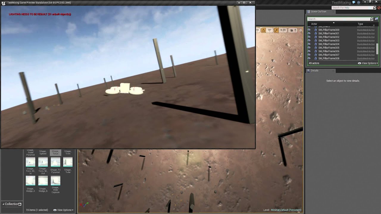 UE4 quadcopter sim test - YouTube