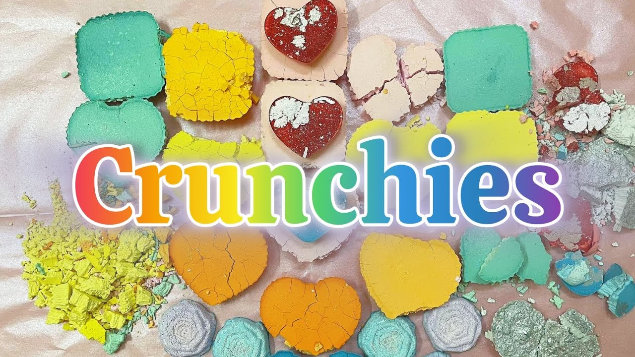 Multicolor Crunchies • Oddly Satisfying • ASMR - YouTube