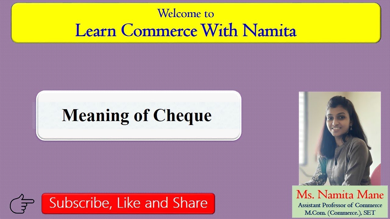 1 Banking Meaning Of Cheque YouTube 1-banking-meaning-of-cheque-youtube