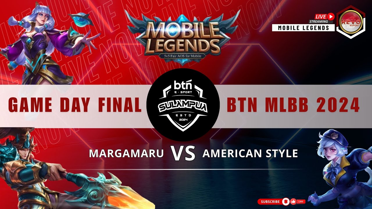 MLBB BTN Esport Tournament! Grand Final : Margamaru VS American Style! - YouTube