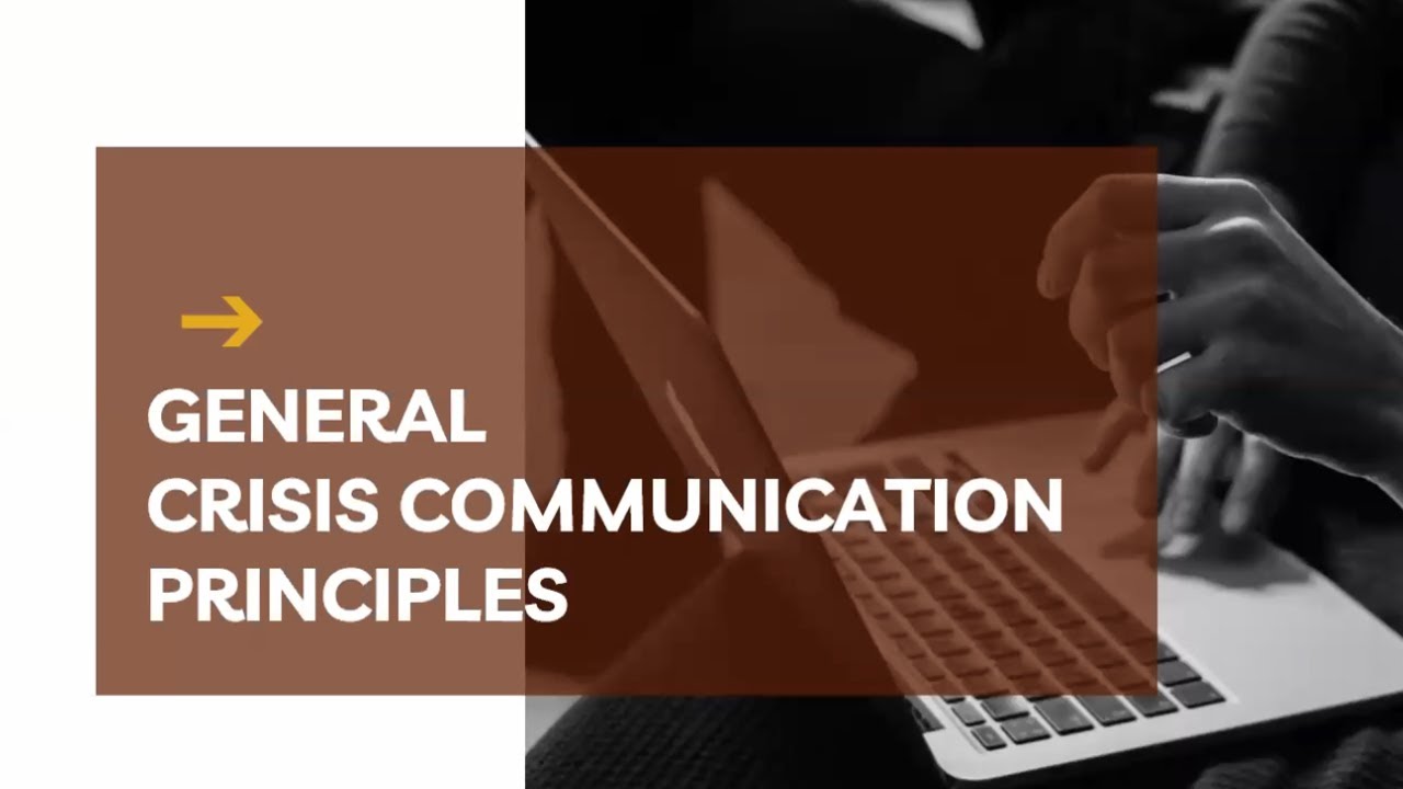 Module 2 CMFP - Video 1: General Crisis Communication Principles - YouTube