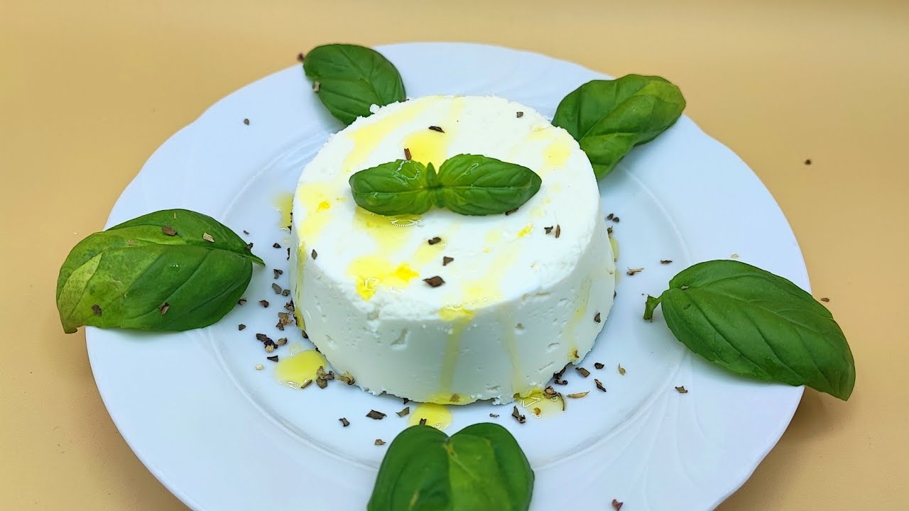 cum să faci brânza ricotta a casă cu doar 2 ingrediente 🔶 rețetă ...