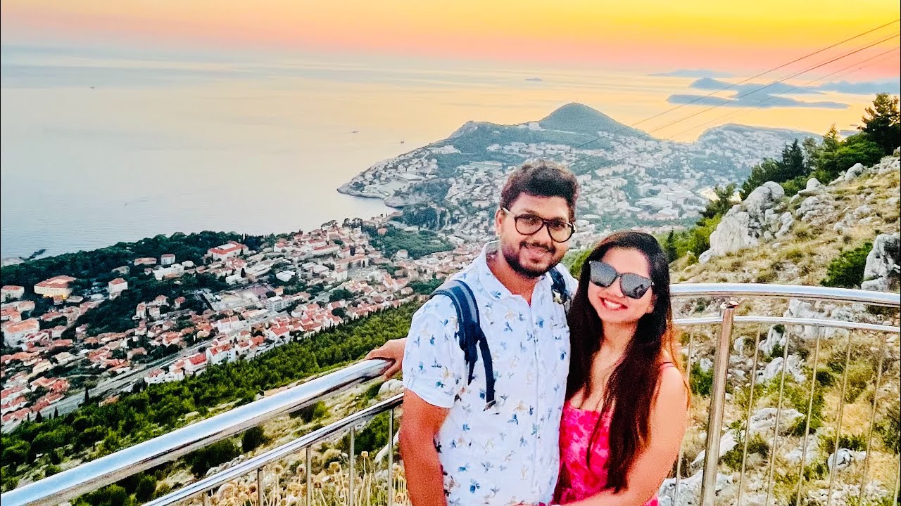 Sunset Point Dubrovnik| Mount Srd by Car 🚗 | Mount Srd, Croatia | 4K ...