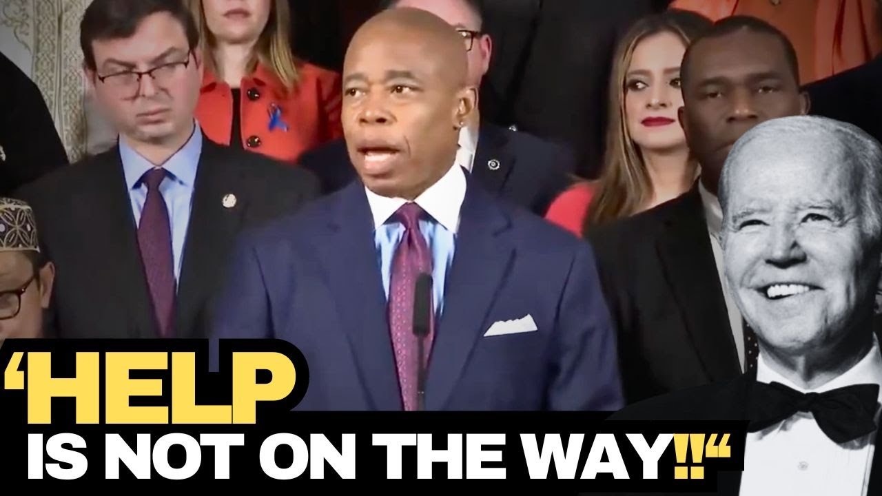 Eric Adams Admits The Biden Admin. is Not Coming To Save New York From The Illegal Migrant ...