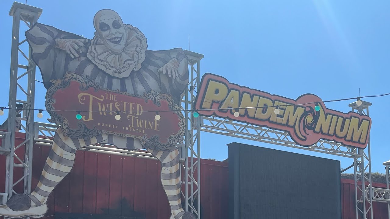 Pandemonium 4K POV At Six Flags Fiesta Texas - YouTube