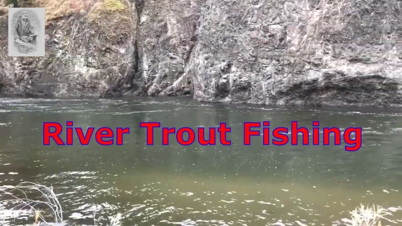 River fishing for trout in BC - YouTube