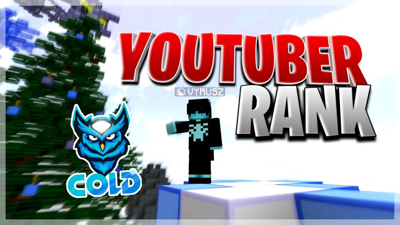 I HAD THE YOUTUBER RANK ON COLDNETWORK ! - YouTube