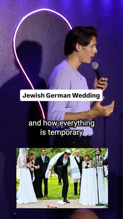 German vs Jewish Wedding Traditions - YouTube