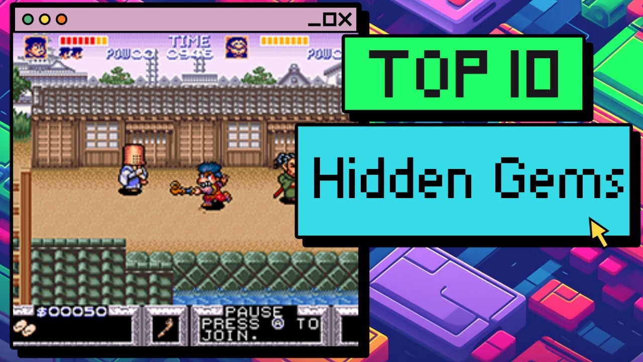 Top 10 Hidden Gems for the Super Nintendo (SNES)! - YouTube