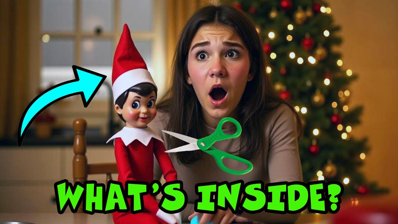 What's Inside THE GIANT ELF ON THE SHELF! - YouTube