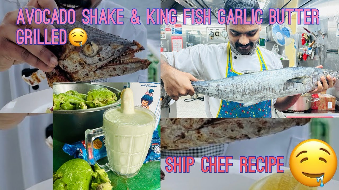 Avocado shake and King fish simple and delicious recipe from merchant ...