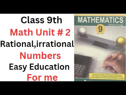 Class 9th(Unit 2 Rational number and irrational numbers, Example #1 ...