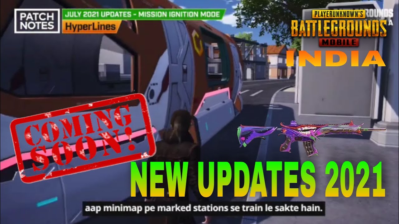 Battleground mobile India New Updates 2021|BGMI updates Coming Soon2021 ...