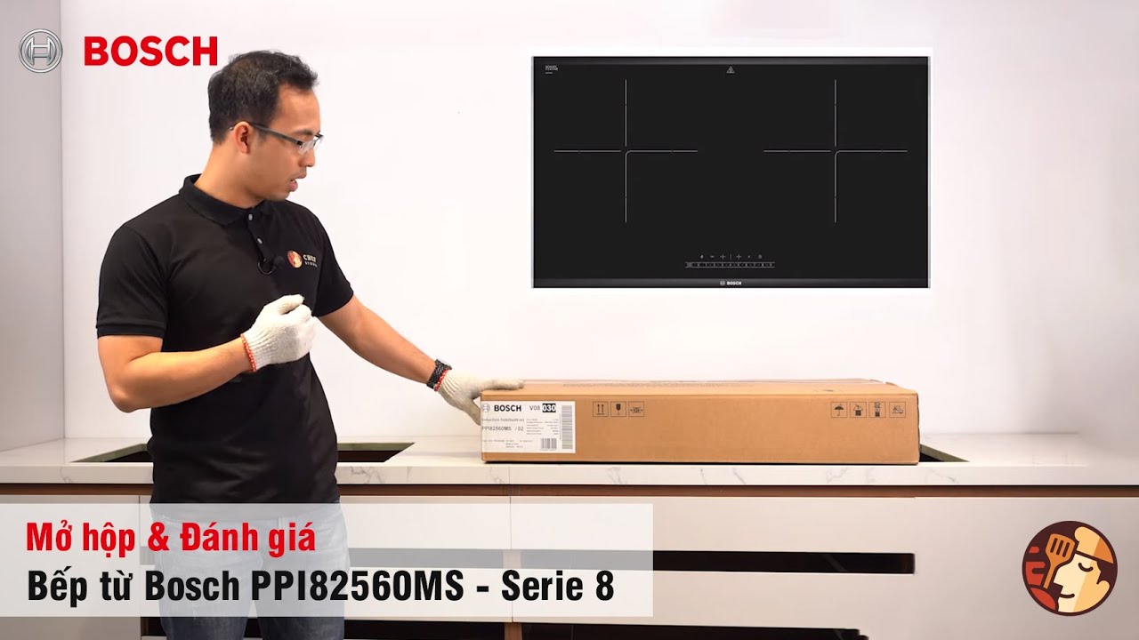 Review mã bếp từ Bosch PPI82560MS - Serie 8 | Bếp từ đáng mua nhất với ...