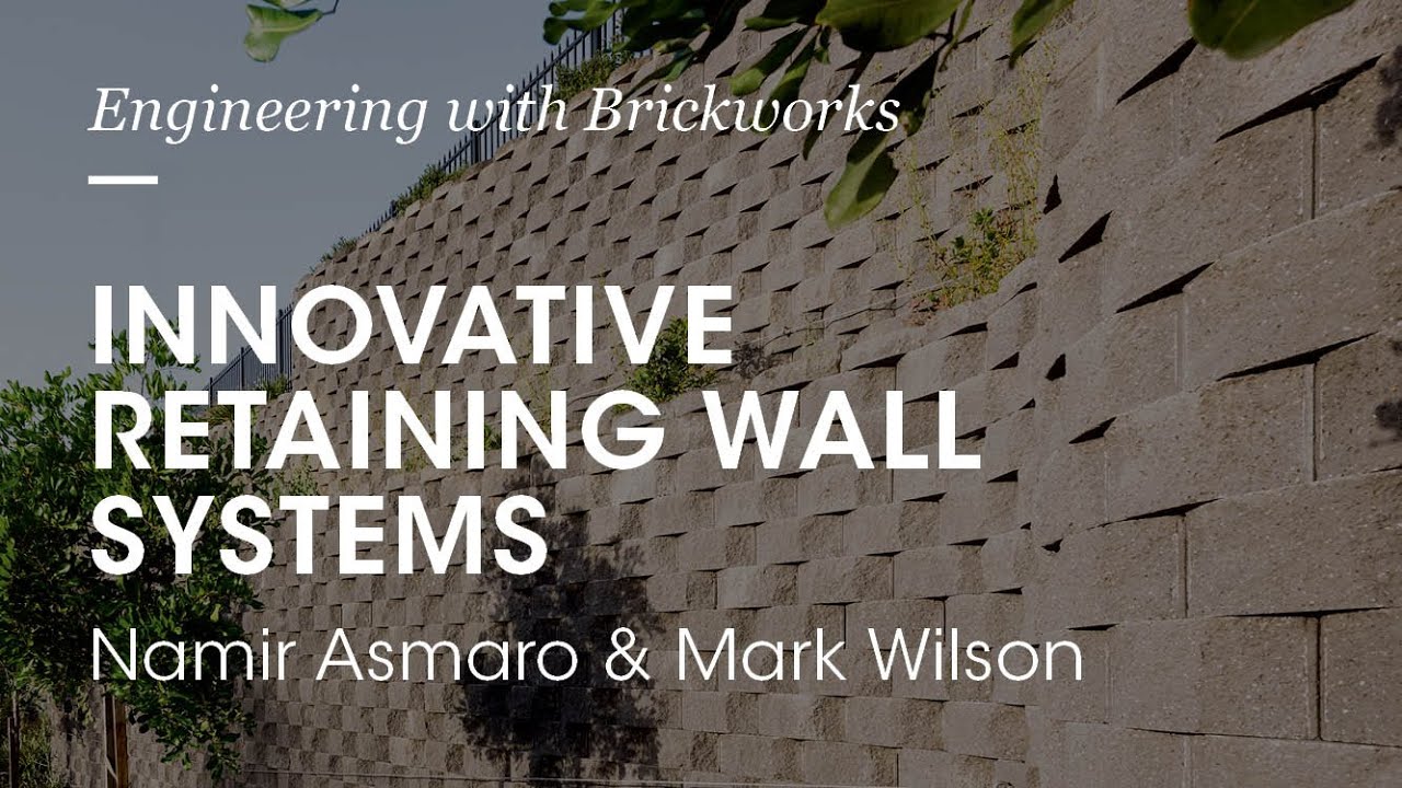 Engineer Speaker Series | Innovative Retaining Wall Systems - YouTube