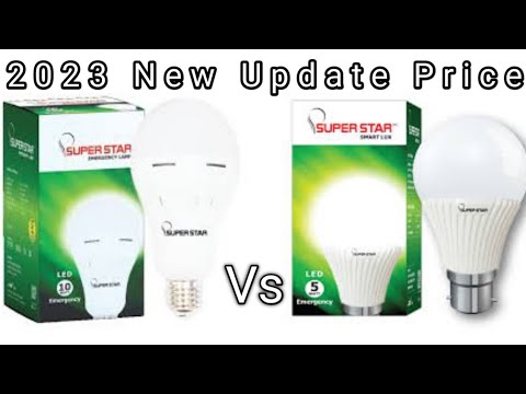 super star Smart Led lights || 5watt Vs 10watt || Price Update 2023 ...