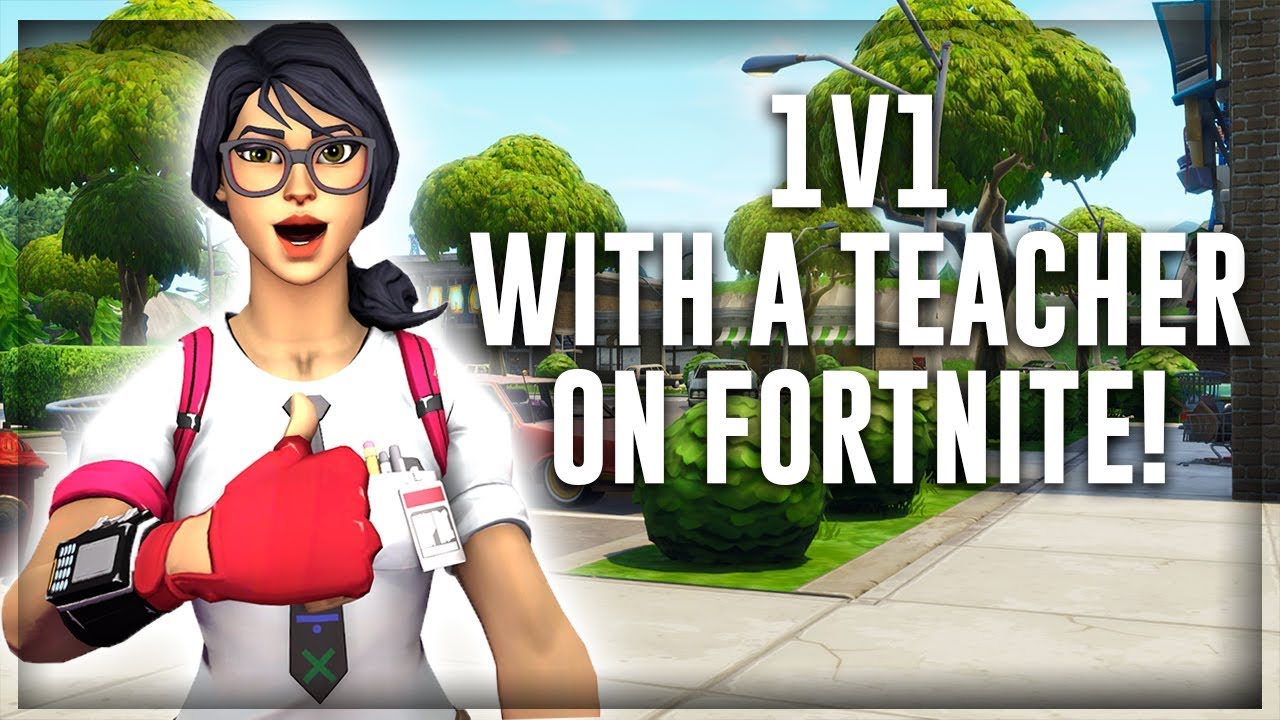 I CHALLENGED A TEACHER TO A 1V1 BUILD BATTLE ON FORTNITE (RANDOM DUOS ...