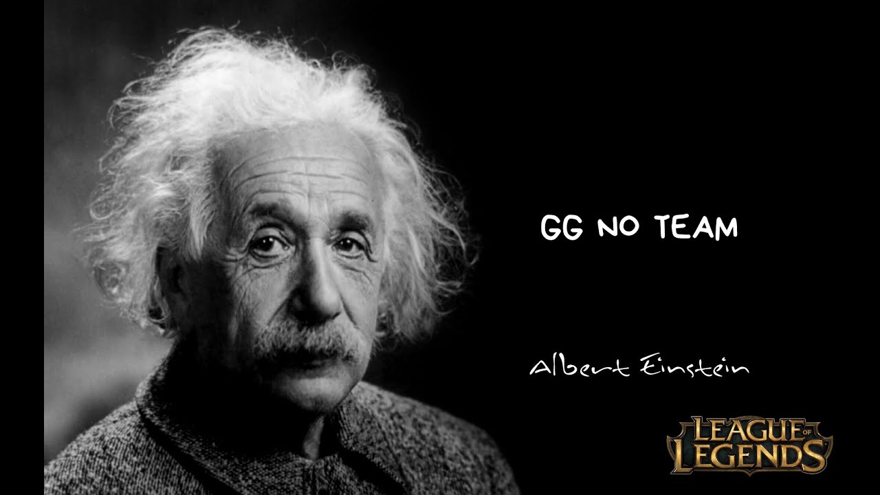 ¿Qué pasaría si Albert Einstein jugara LOL? - YouTube