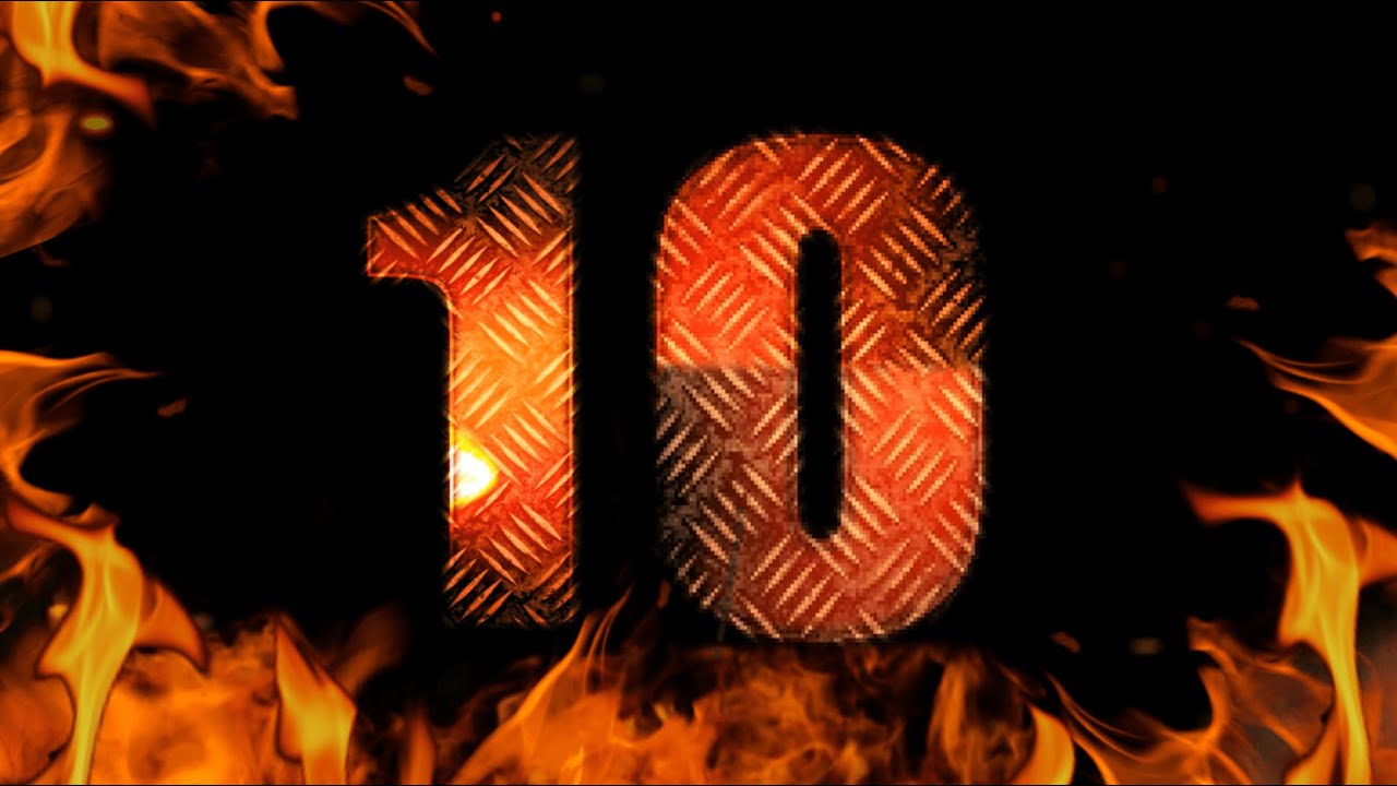 🔥 FIRE & FURY 🔥 10 Second Countdown with VOICE, Fire and Giant ...
