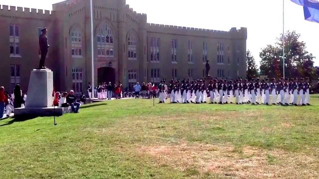 VMI Parade 9-14-2013 Part 1/5: The Corps Marches On - YouTube