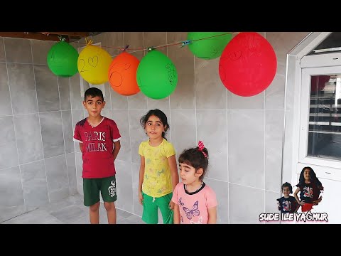 Kafada Balon Patlatma Challenge balloon popping challenge in the head #challenge #keşfet #keşfet