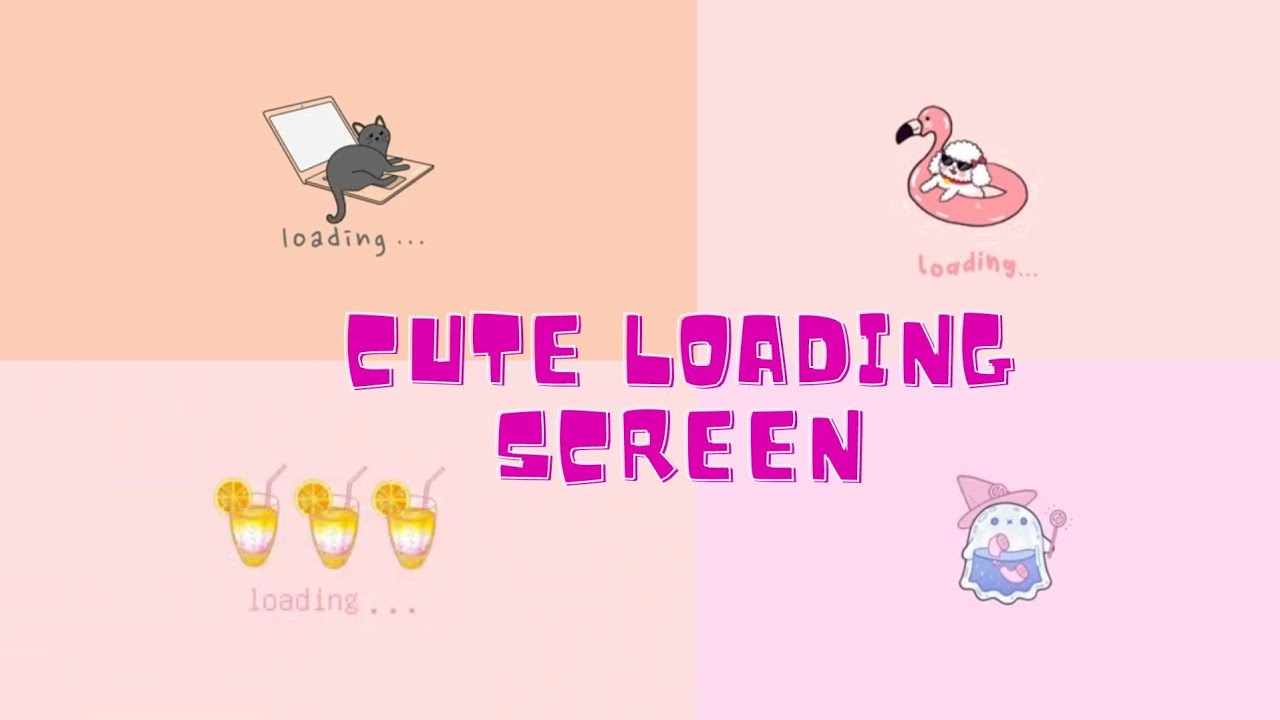 10 CUTE LOADING SCREEN EDITS - YouTube