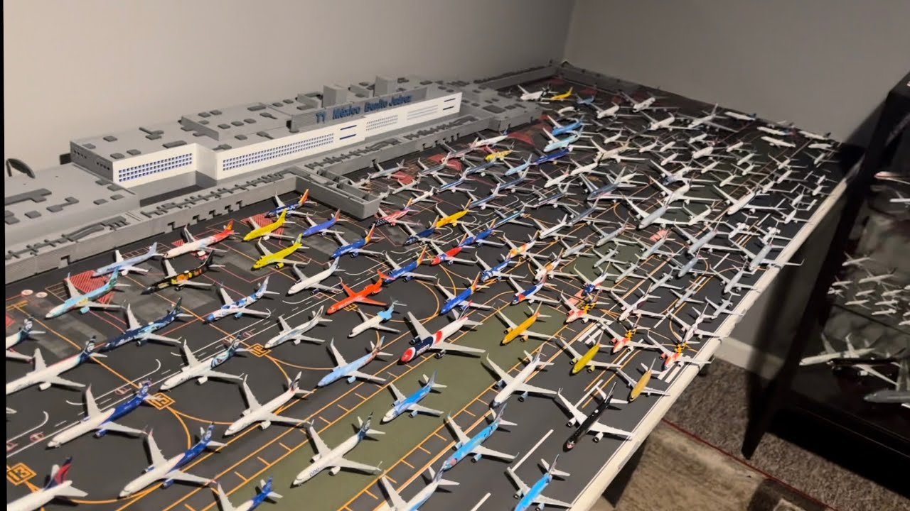 Full plane model collection - YouTube