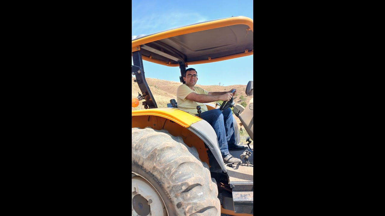 Operating a Tractor with Plow – My Experience in Farm Work - YouTube
