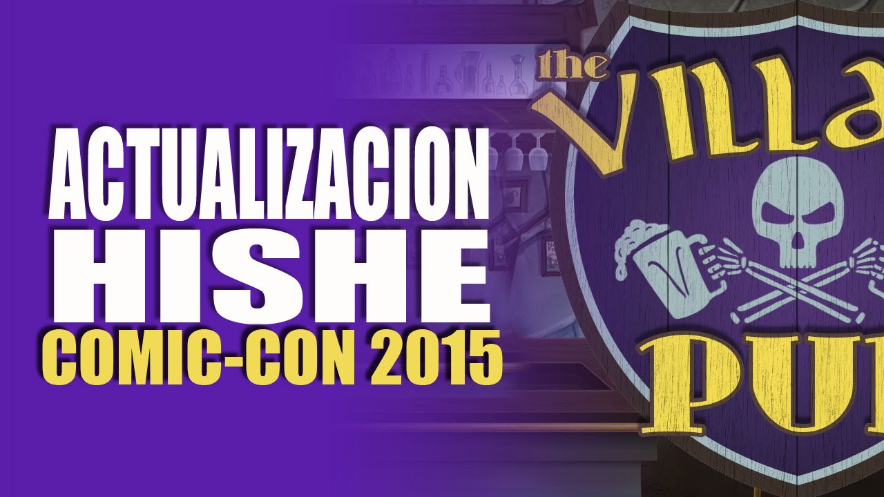 Actualización HISHE Comic-Con de San Diego 2015 - YouTube