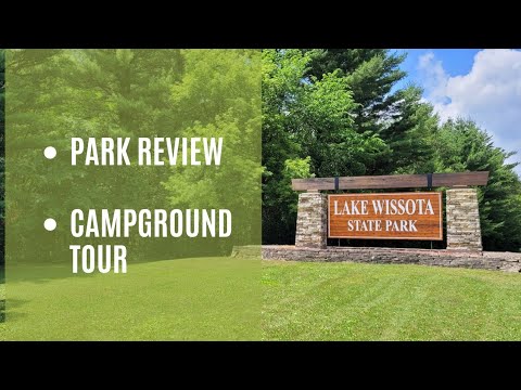 Lake Wissota State Park, Park overview, Full Campground Tour - YouTube