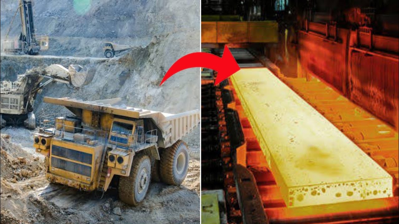 देखिये Factory में स्टील कैसे बनता है || how steel is made in factory ...