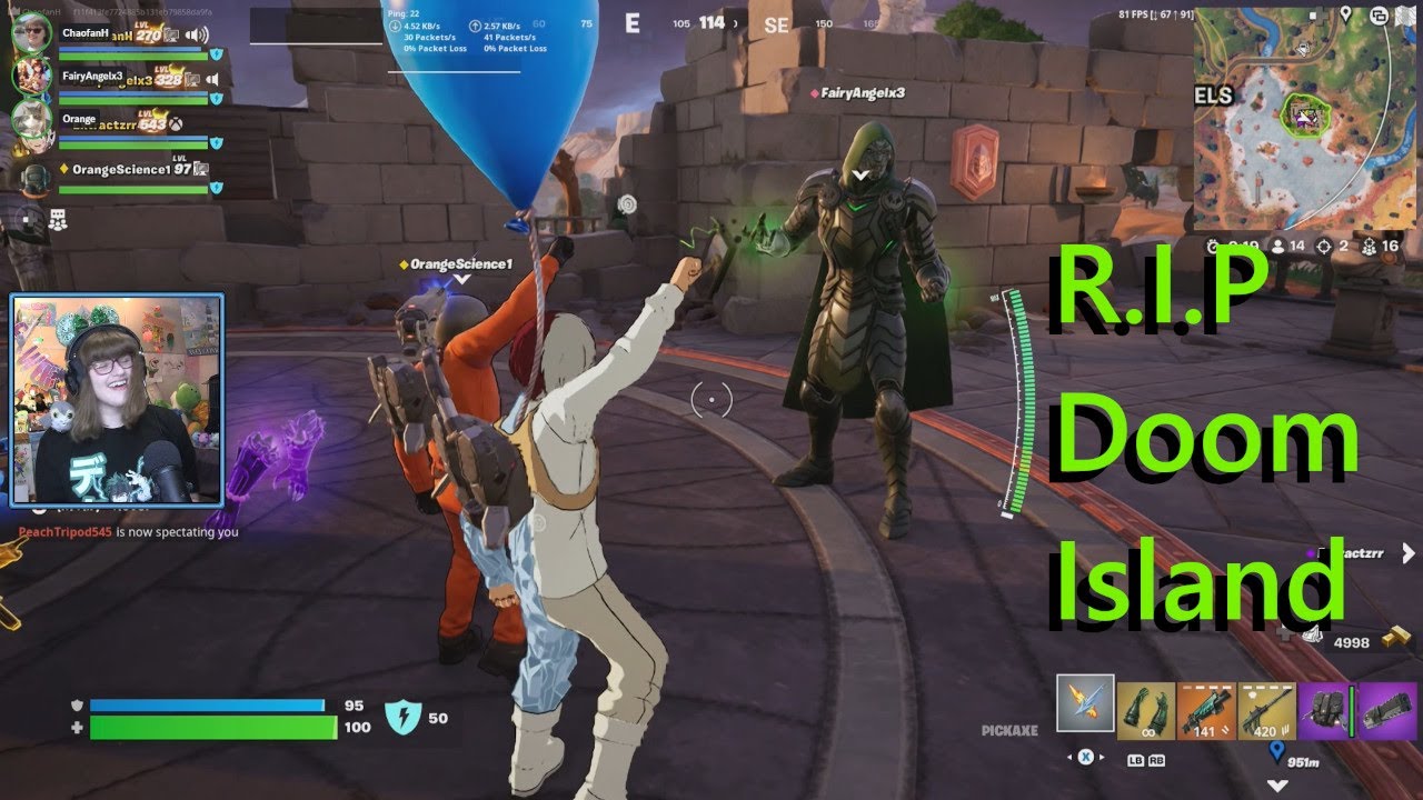 I miss DOOM island already | Fortnite with Viewers (Doom Island Edition ...