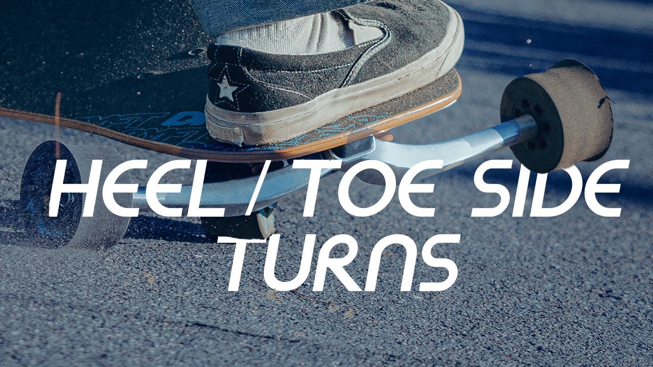 Dryft Board: Heel Side/Toe Side Turns - YouTube